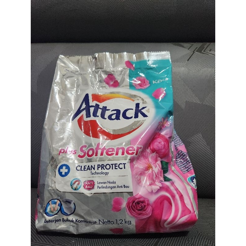 Jual Attack Softener & Hygiene Detergen bubuk 1,2kg | Shopee Indonesia