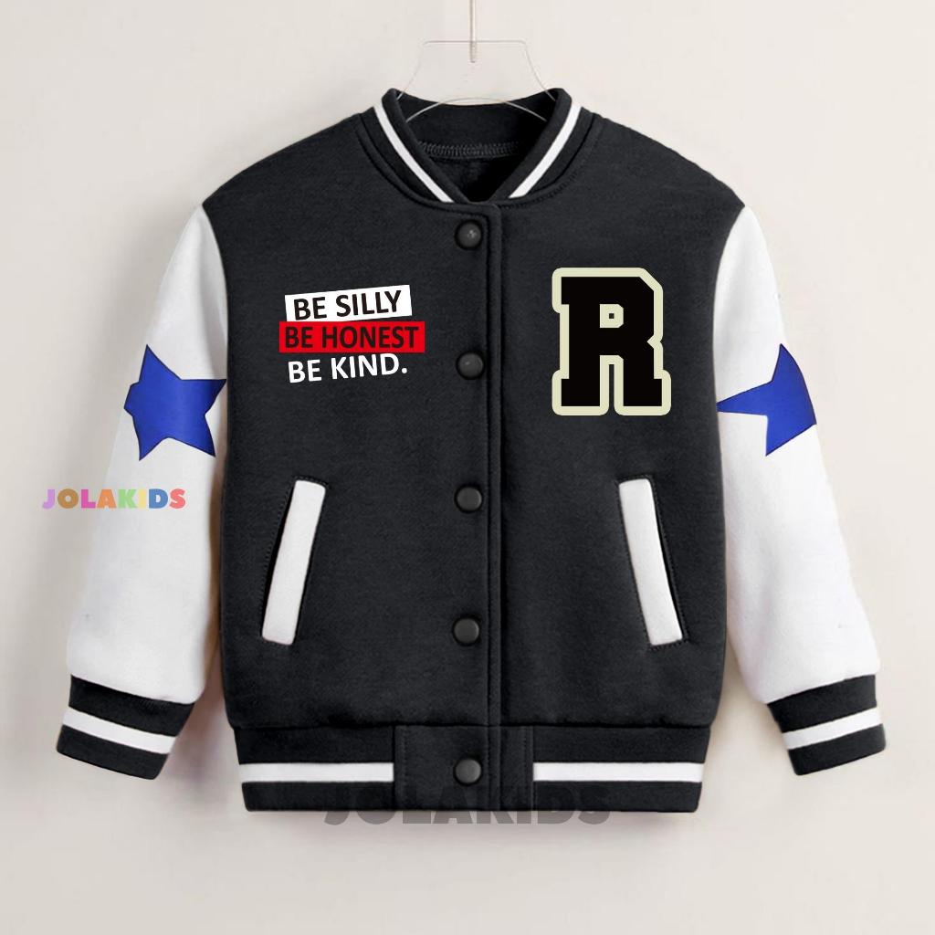Jual Jaket Varisty Anak INISIAL R M N & S Umur 2-12 Tahun JaCket ...