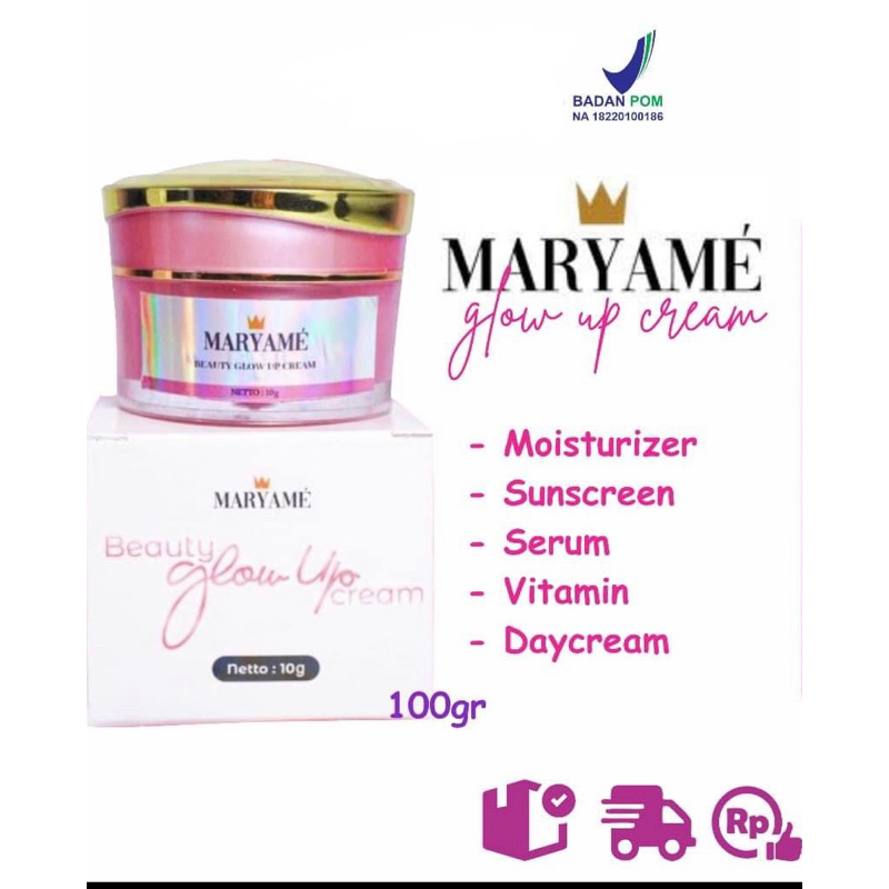 Jual cream maryame /day cream all in one,bpom dn halal | Shopee Indonesia
