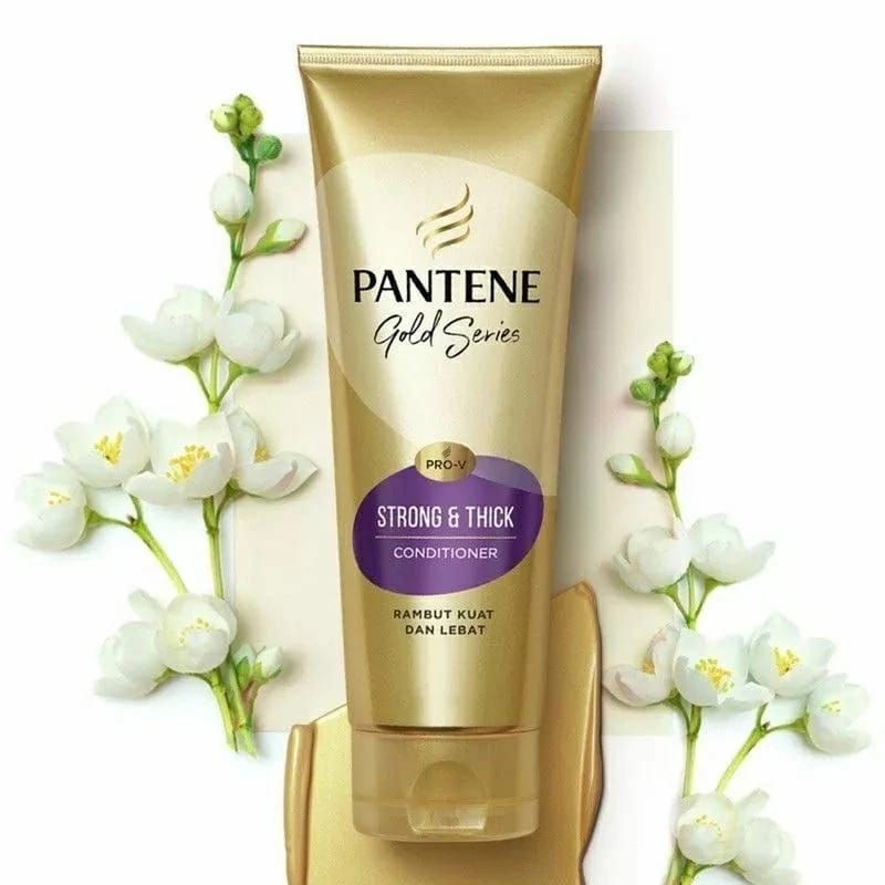 Jual Pantene Gold Series Conditioner Strong & Thick 90 ml ~ Pantene ...