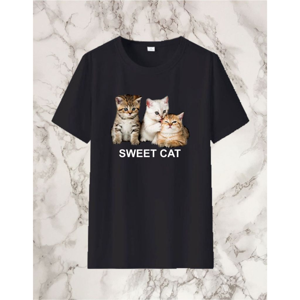 Jual MARVELL SHOP | BAJU GAMBAR KUCING | CUTE CAT STYLE OLABAMBA 12 ...