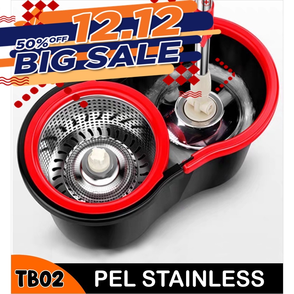 Jual UKURAN BESAR Alat Pel Putar Stainless Otomatis Lantai Super Bersih ...