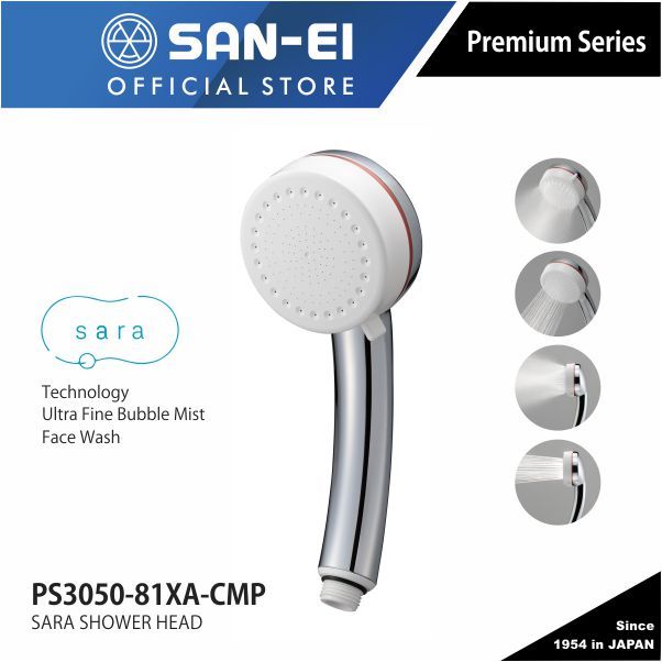 Jual SAN-EI SARA Shower Head PS3050-81XA-CMP | Kepala Shower Premium | Shopee Indonesia