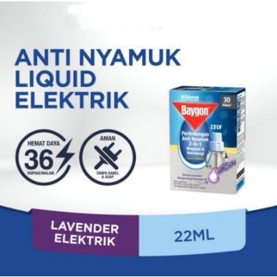 Jual ^ KYRA ^ Baygon Liquid Elektrik Anti Nyamuk isi 22 ml Tahan Hingga 30 malam Alat 13 LV Atau ...
