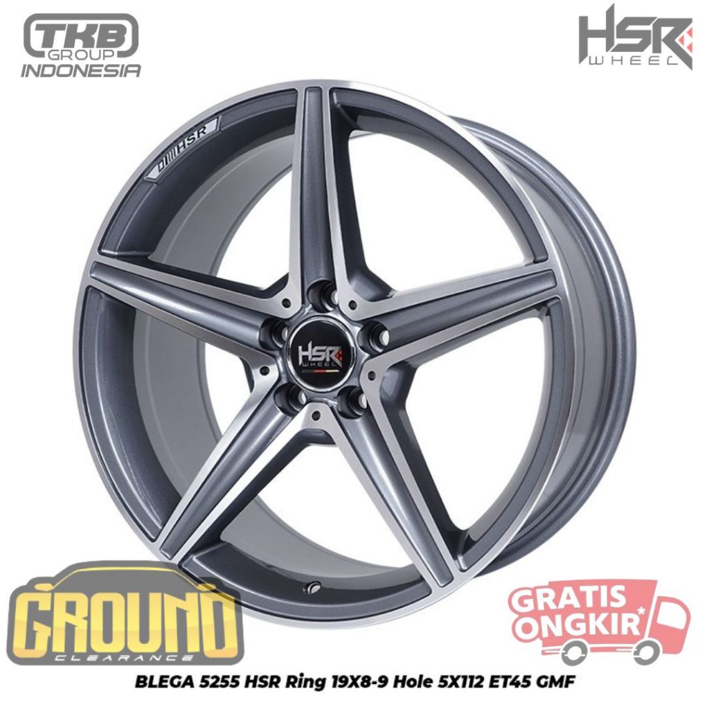 Jual Velg Mercy Ring 19 Pcd 5x112 Hsr Blega Velg Mobil Racing R19 Kupang | Shopee Indonesia