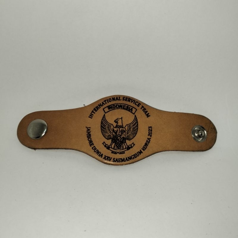 Jual Woggle Internasional Service Team Kulit World Scout Jamboree ...