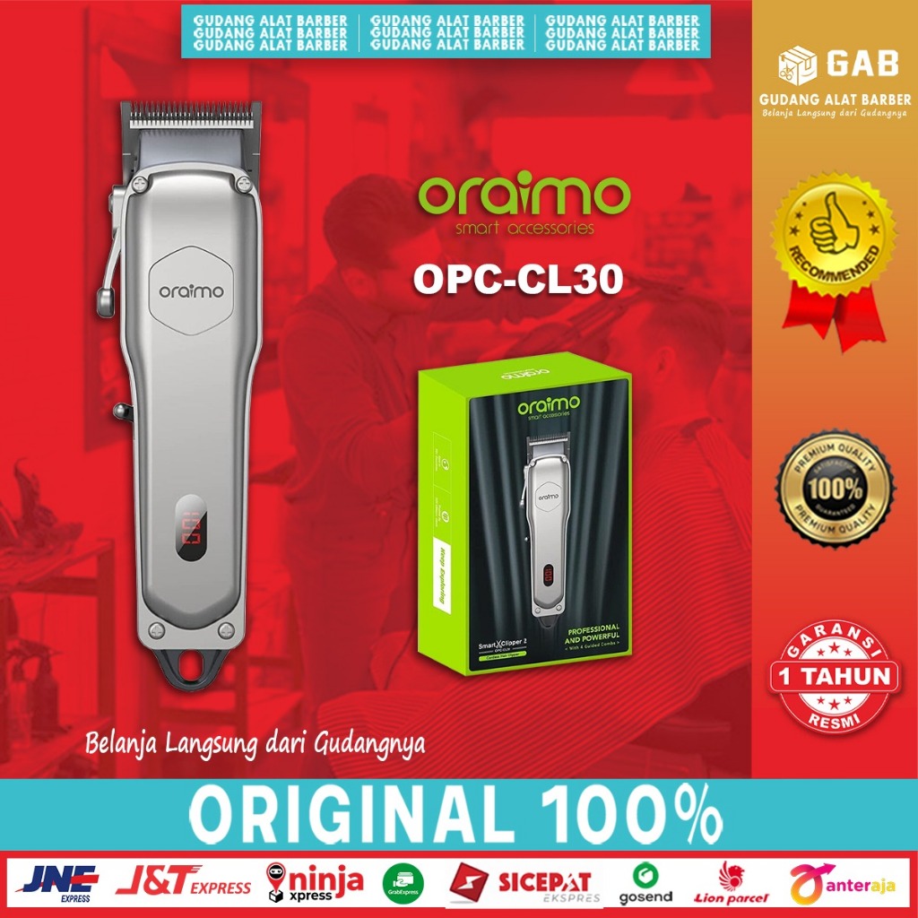 Jual ORAIMO Hair Clipper Cordless OPC-CL30 Alat Cukur Elektrik Pangkas ...