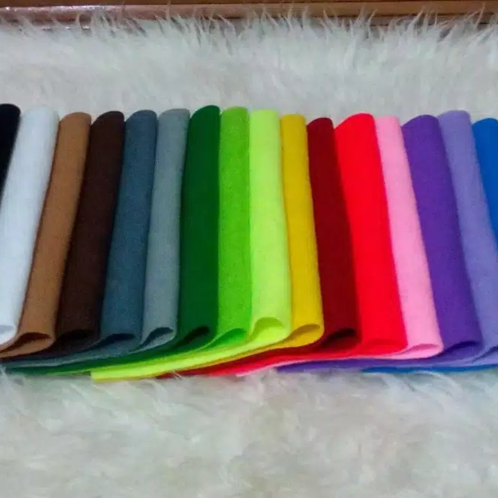 Jual Kain Flanel per Lembar ukuran +- 23x25 cm/Kain Fanel Media Hidroponik Kerajinan Tangan ...