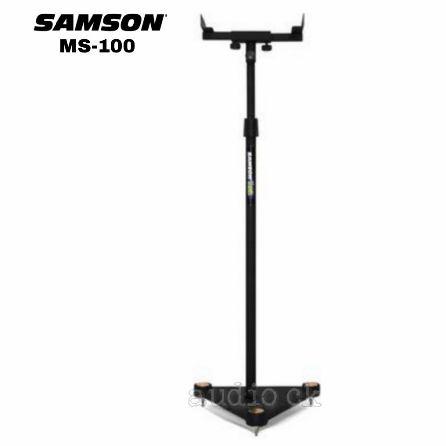 Jual Samson MS 100 / MS100 Original Stand Speaker Monitor | Shopee ...