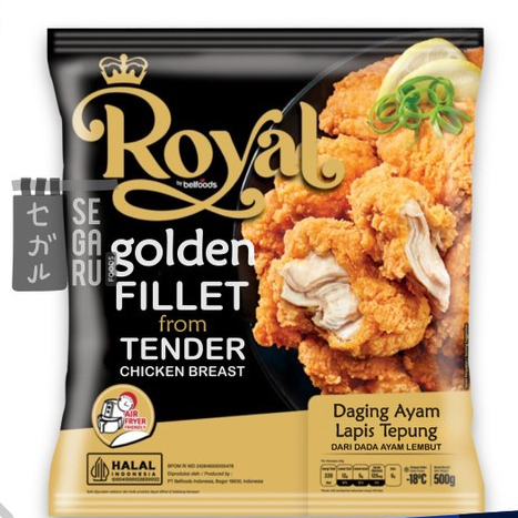 Jual BELFOODS ROYAL GOLDEN FILLET 500 GRAM - AYAM LAPIS TEPUNG AYAM ...