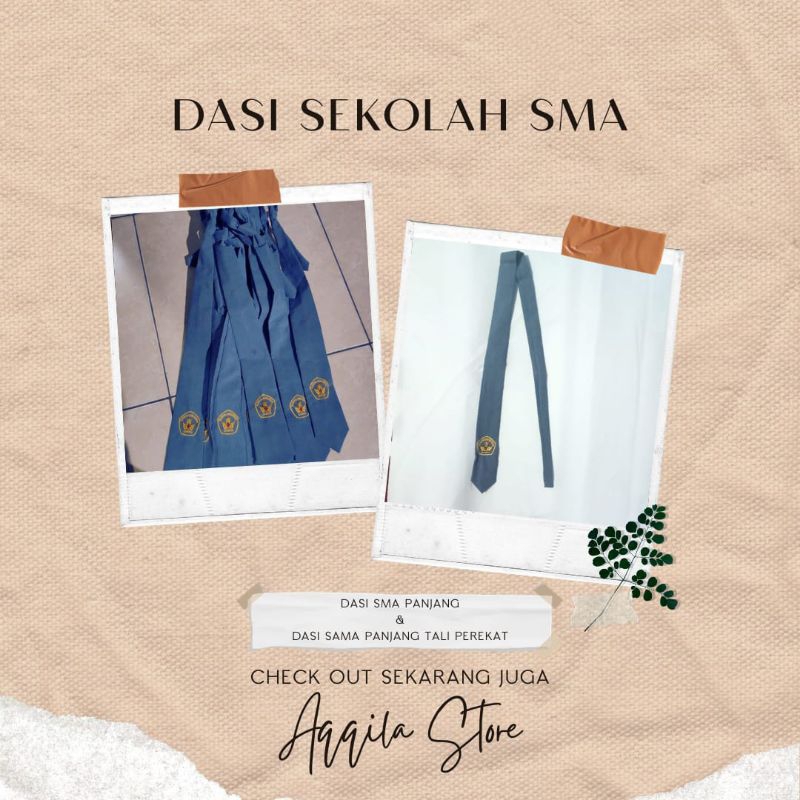 Jual Dasi Sma Dasi Panjang perekat Sma Dasi Sekolah Berkualitas Murah ...
