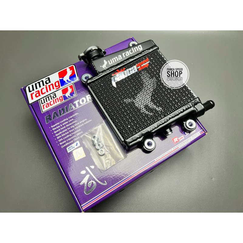 Jual RADIATOR ALMU UMA RACING NMAX NEW AEROX NEW V2 | Shopee Indonesia