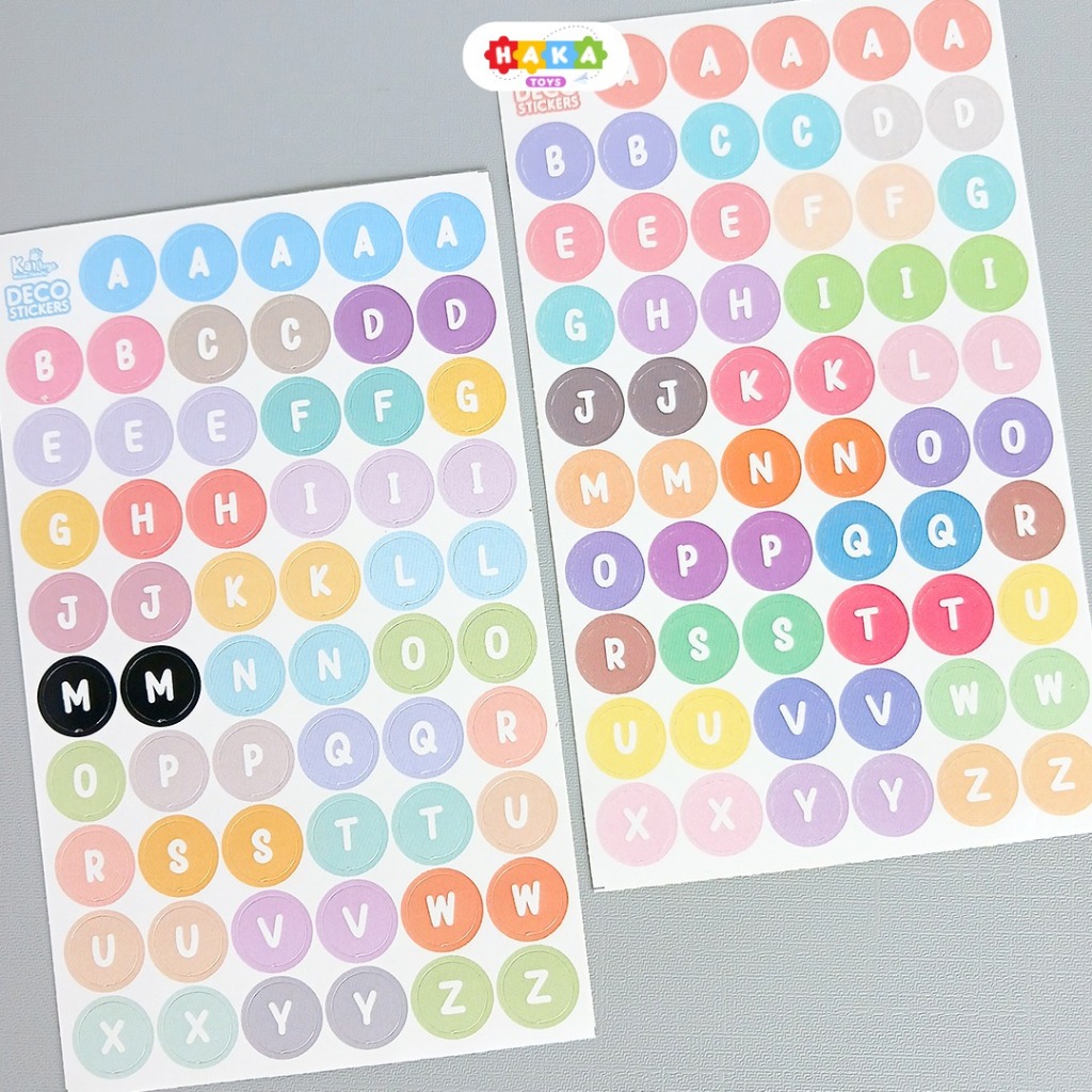 Jual Sticker Deco Huruf / Letter Sticker Tumblr Dekorasi DIY Scrapbook ...