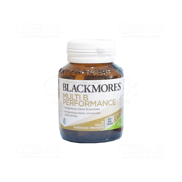 Jual Blackmores Multi B Performance Tablet (isi 30 Kapsul) (per Pcs) | Shopee Indonesia
