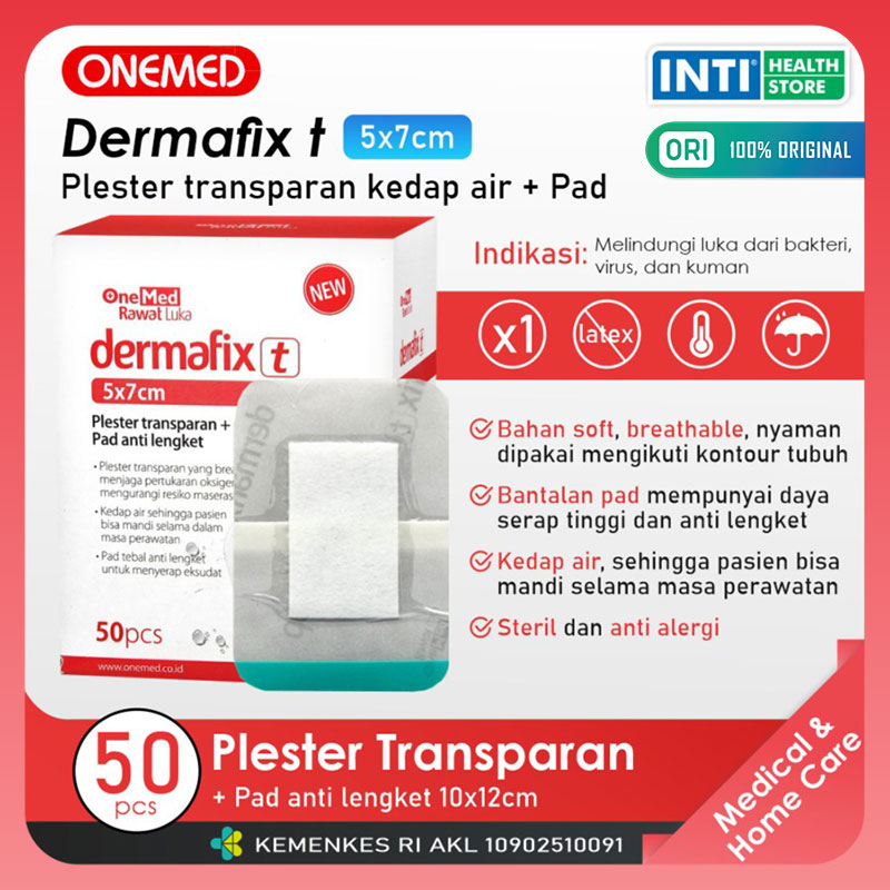 Jual Onemed | Dermafix T | Plester Luka berbagai ukuran | Plester Pasca ...