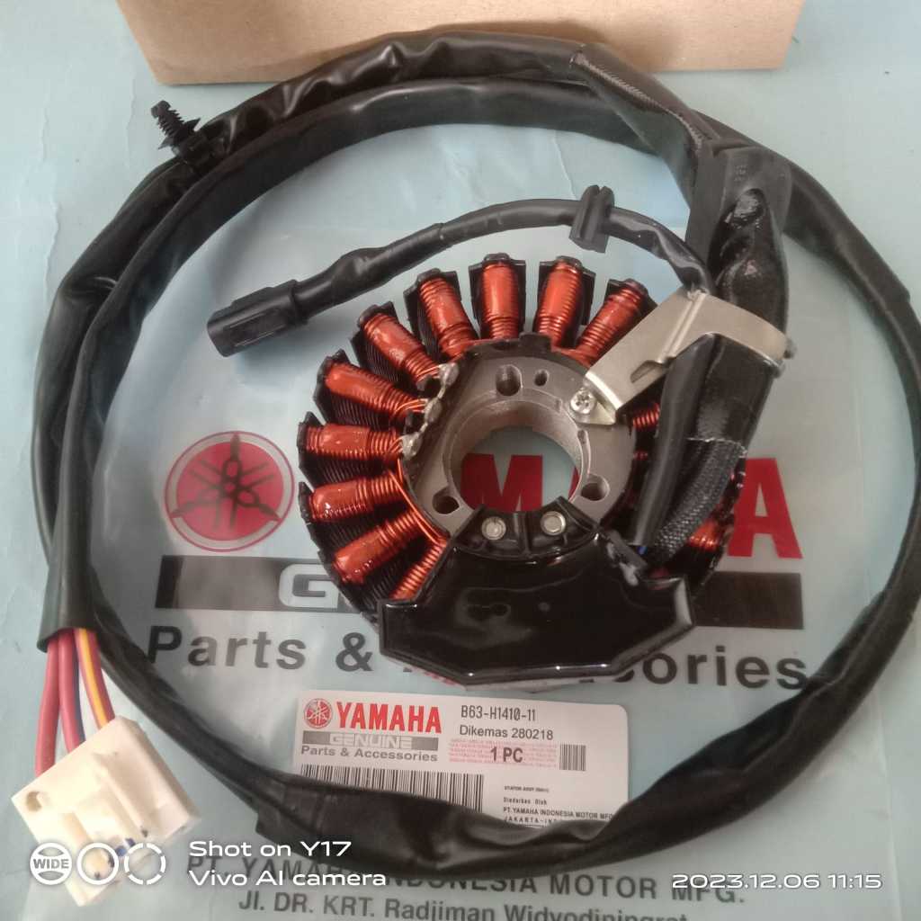 Jual Spul Spul spool Assy Aerox 155 Kabel Panjang B63 Stator Assy Lexi 125. NMEX. | Shopee Indonesia
