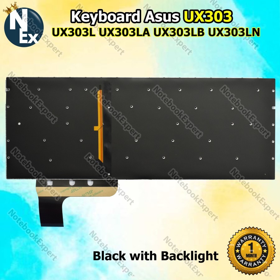 Jual Keyboard Asus UX303 UX303L UX303LA UX303LB UX303LN Backlight - Black | Shopee Indonesia