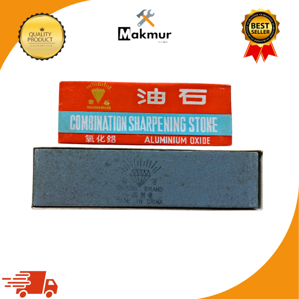 Jual DIAMOND batu asah/ asahan pisau/ sharpening stone 20cm & 15cm asli ...