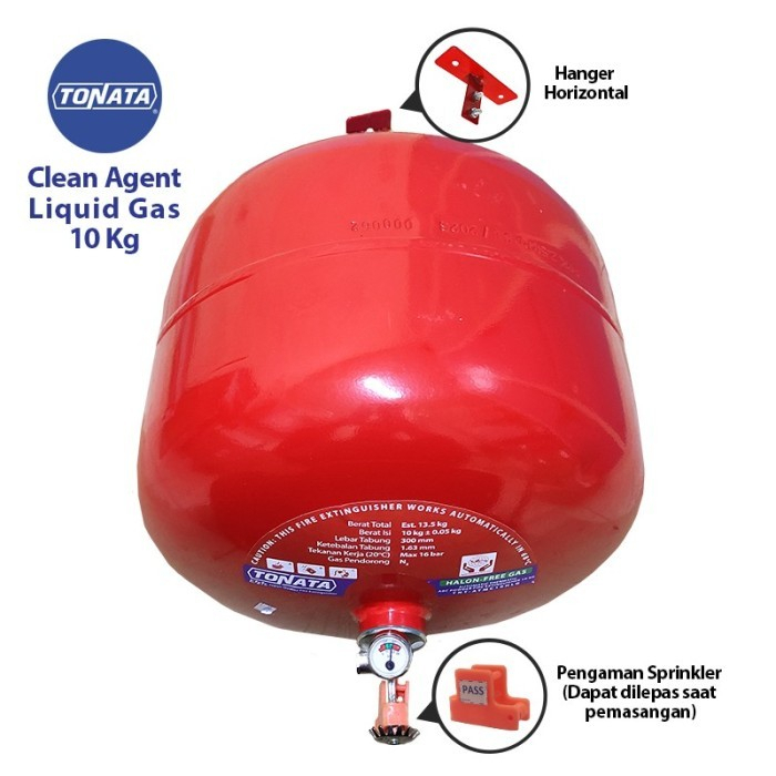 Jual Automatic Thermatic Pemadam Api Otomatis / Eco Liquid Gas 10 kg ...