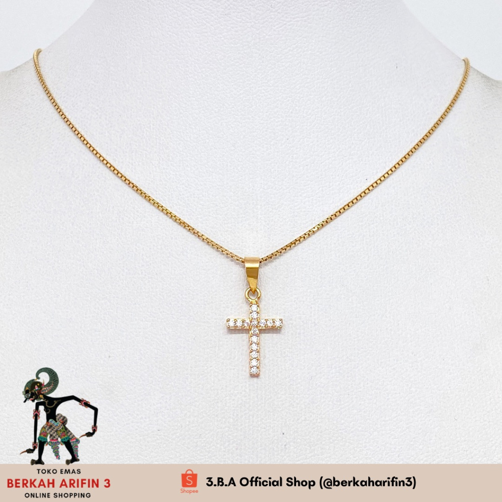 Jual berkaharifin3 - Liontin Salib Emas 8K | Shopee Indonesia
