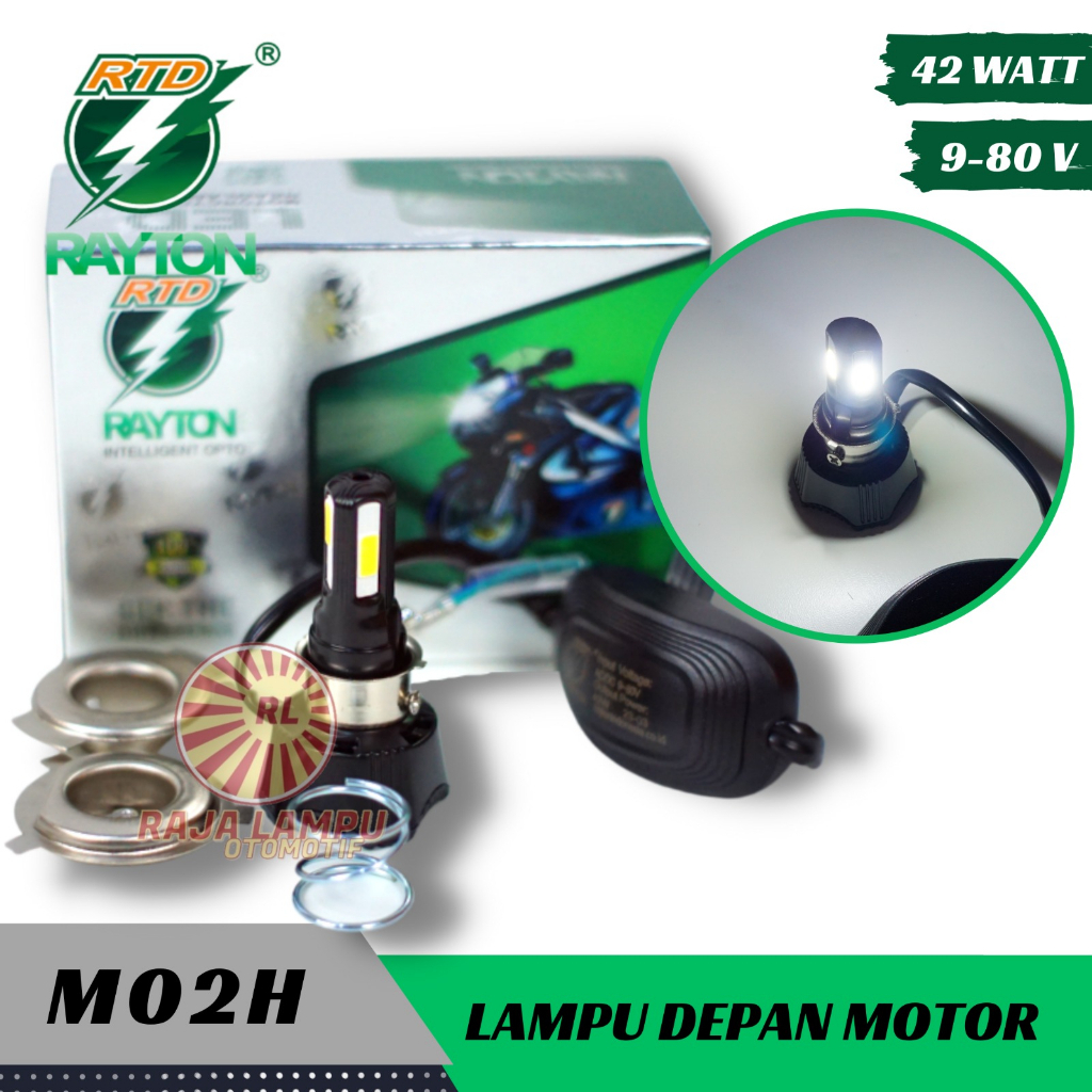 Jual LAMPU MOTOR RTD 4 Sisi LED M02H RAYTON LAMPU RTD ORIGINAL RTD LED ...