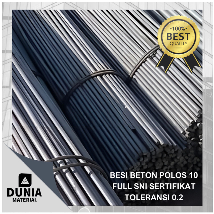 Jual Besi Beton Polos 10 Mm Full SNI | Shopee Indonesia