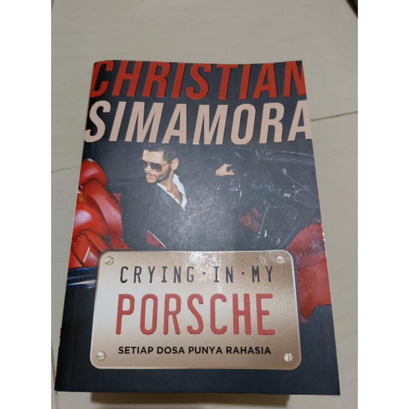 Jual novel Christian Simamora CRYING IN MY PORSCHE(preloved) | Shopee ...