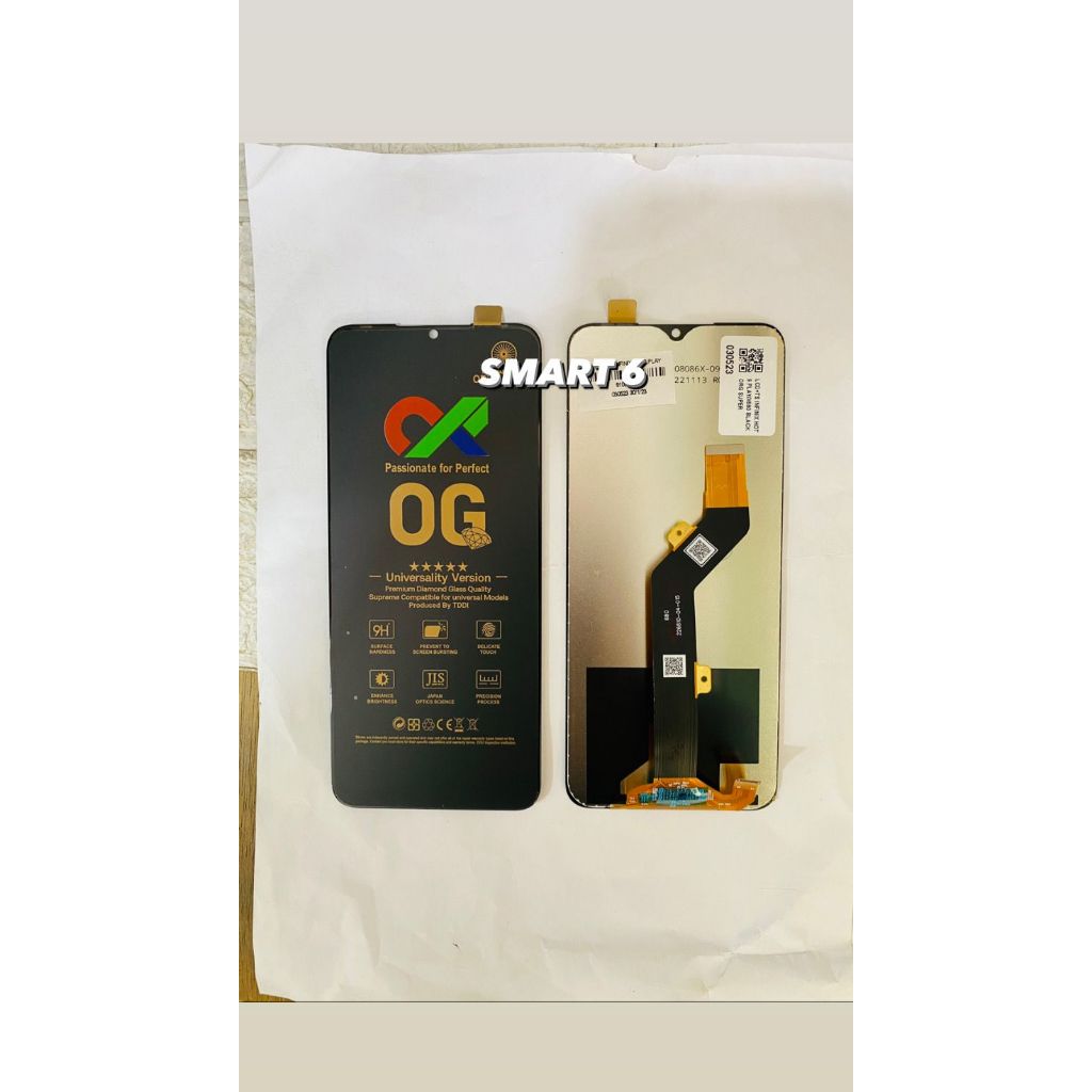 Jual LCD INFINIX X6823C SMART 6 PLUS BLACK | Shopee Indonesia