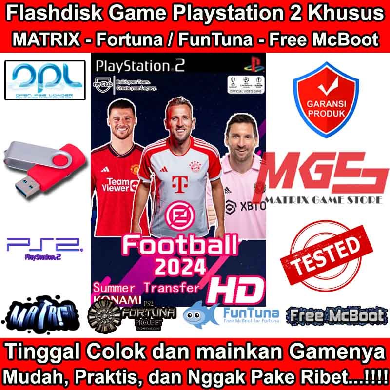Jual Flashdisk Game PS 2 PS2 PES 2024 Summer Transfer HD | Shopee Indonesia