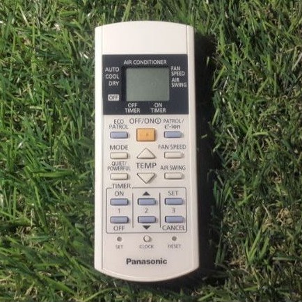 Jual Remote Ac Panasonic A75C3169 E-ion Patrol Second Original asli ...