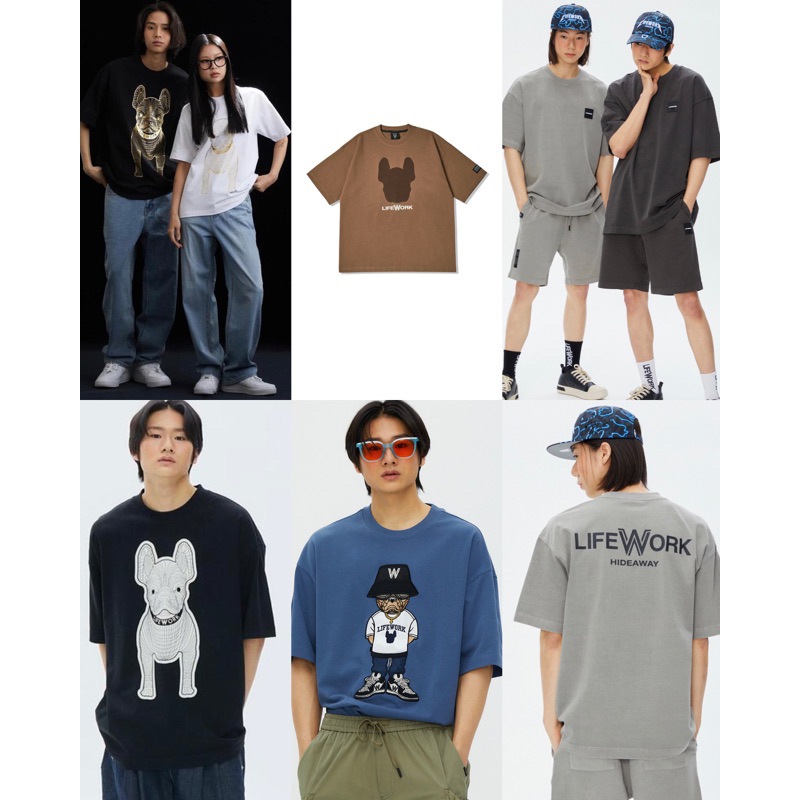 Jual LIFEWORK Oversized Short Sleeve T-Shirt | Shopee Indonesia