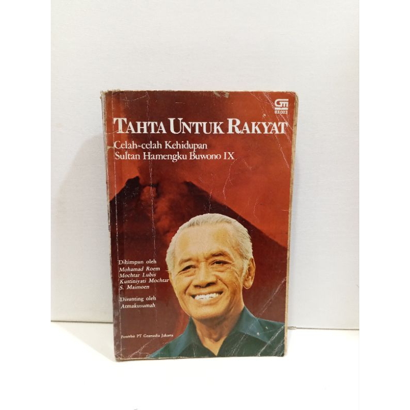 Jual Buku Tahta Untuk Rakyat Celah Celah Kehidupan Sultan Hamengku ...