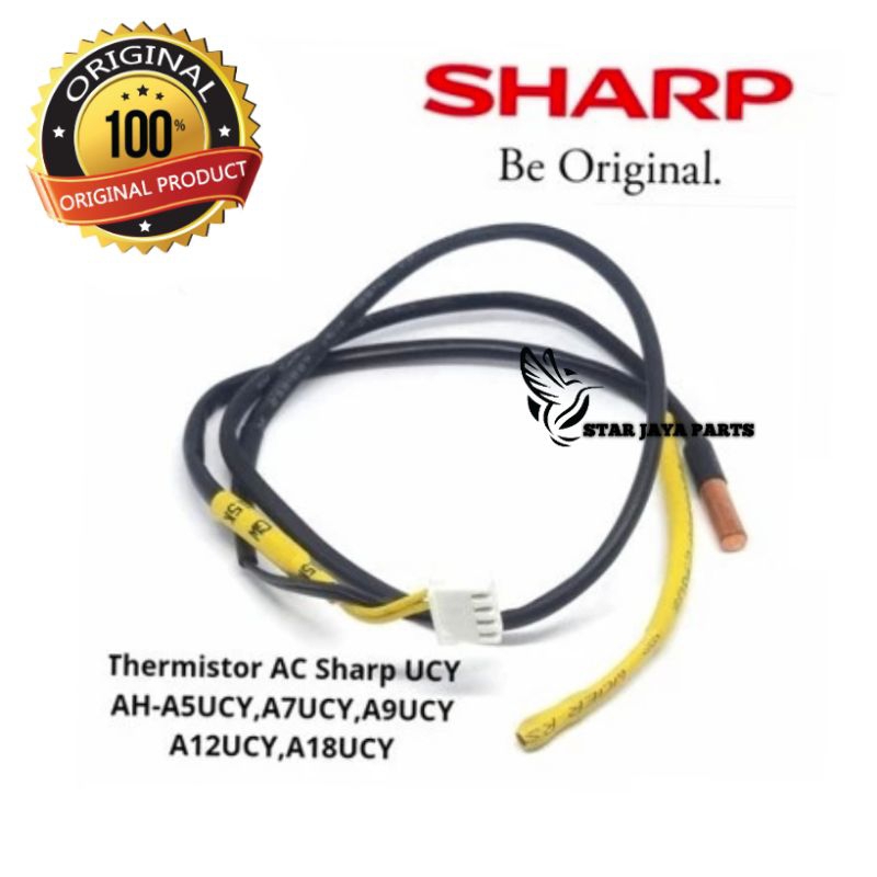 Jual Thermistor Termistor Termis AC Sharp UCY VEY R32 R410 Original ...