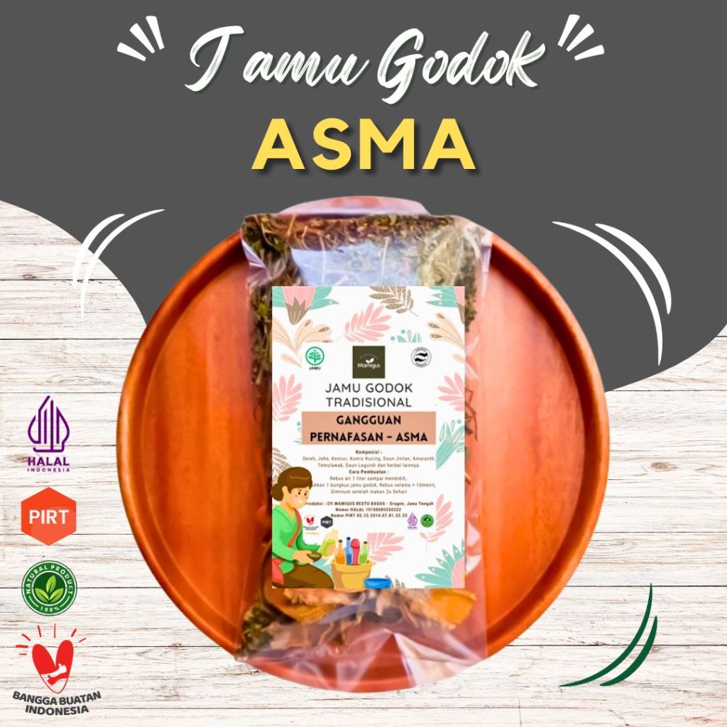 Jual Jamu Godog / Godok / Rebus Gangguan Pernafasan (ASMA) | Shopee ...