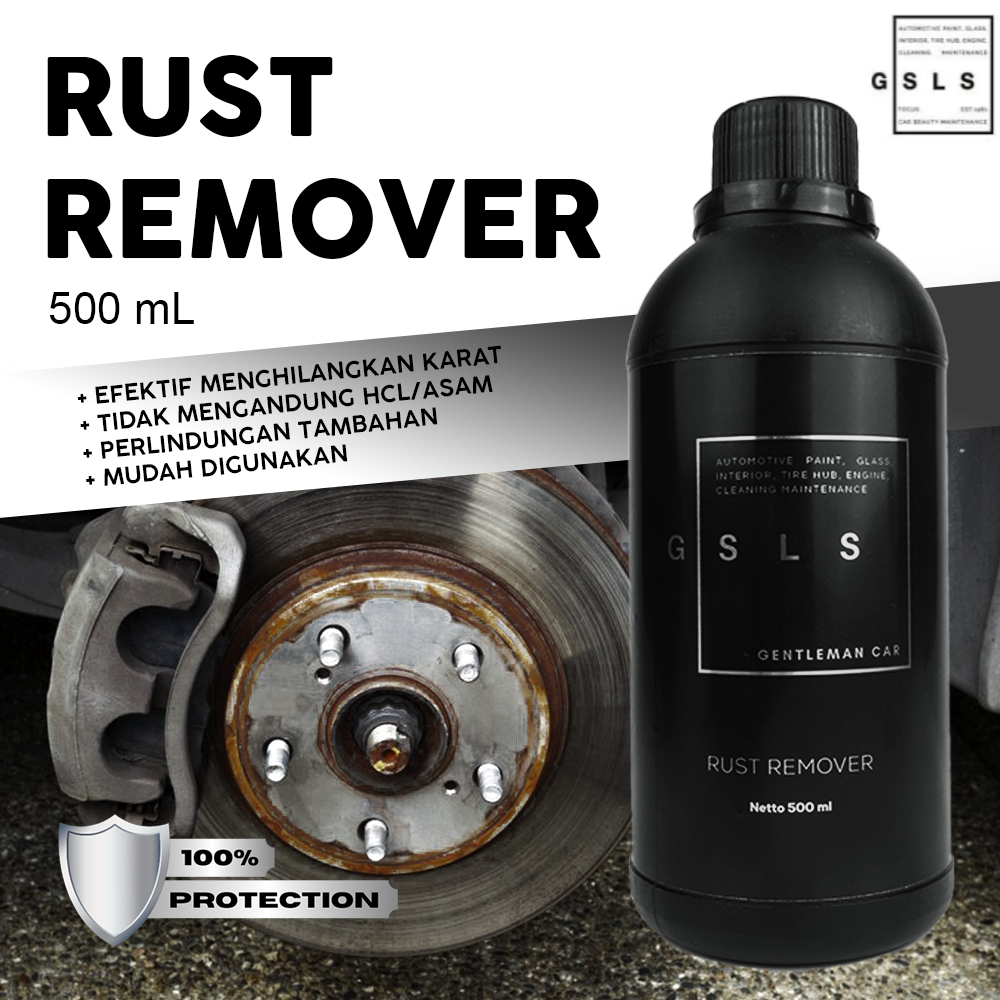 Jual GSLS Rust Remover Pembersih Penghilang Karat Kerak Kotoran Jamur Besi Logam Mesin Mobil ...