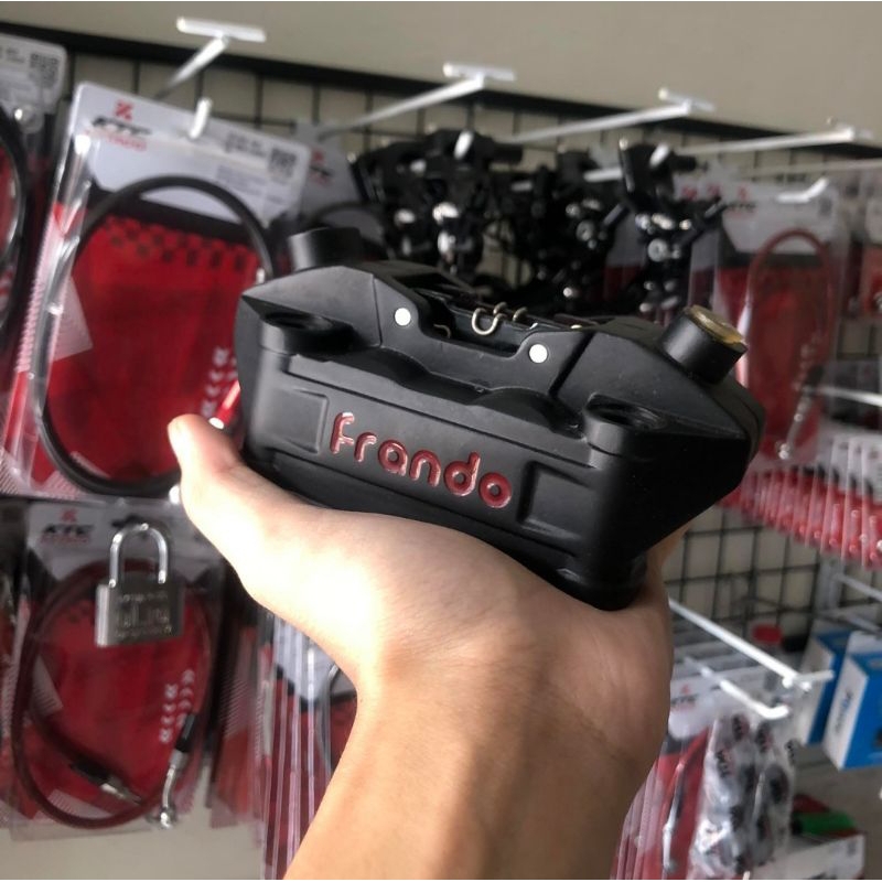 Jual Kaliper Frando Universal 4 Piston Monobloc Original Frando Caliper ...