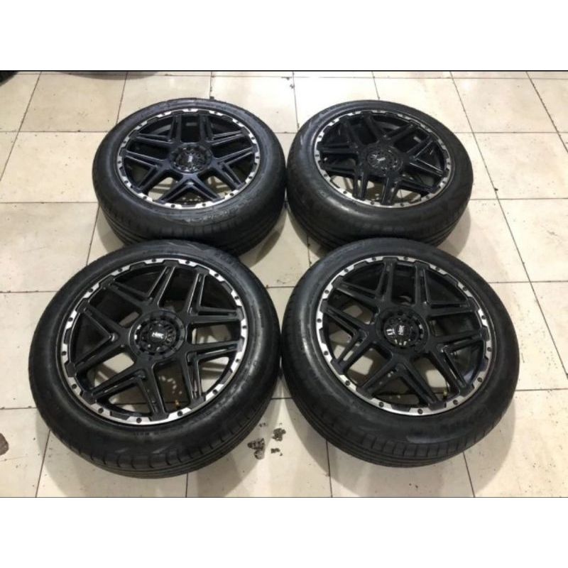 Jual Velg Mobil Bekas Ring 18 Lubang 5 HSR KONGA R18X8 H5X100/114 ET45 ( VELG ONLY ) Captiva ...