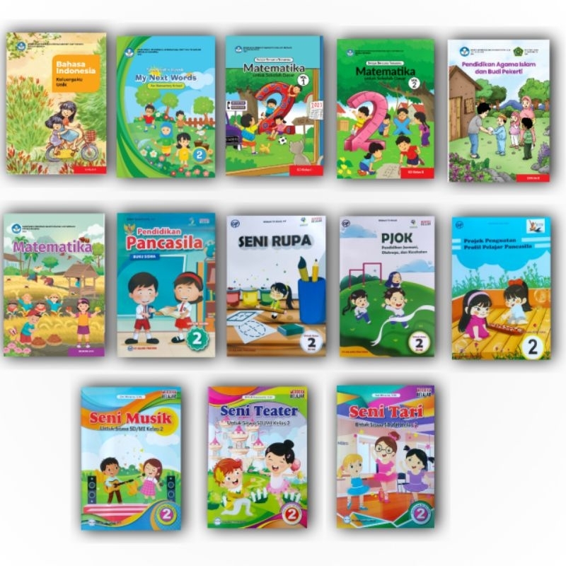 Jual Buku siswa kurikulum merdeka kelas 2 Kemendikbud Edisi terbaru | Shopee Indonesia