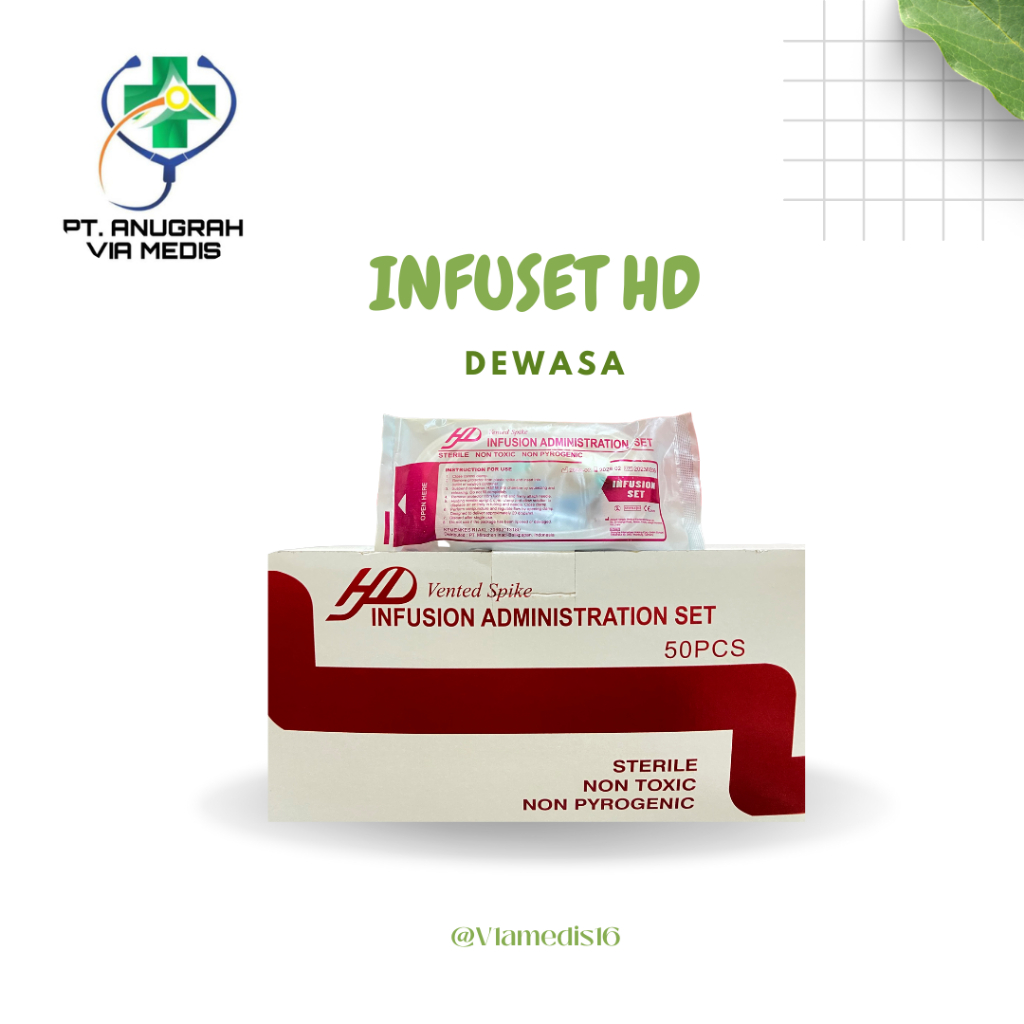 Jual INFUSET HD TYPE Y ECER | Shopee Indonesia
