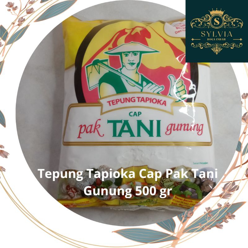 Jual Tepung Tapioka Cap Pak Tani Gunung 500gr | Shopee Indonesia