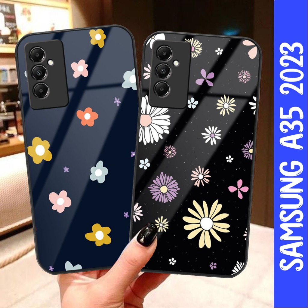 Jual Softcase Kaca Samsung A35 2023 Terbaru Casing Handphone [MG12 ...