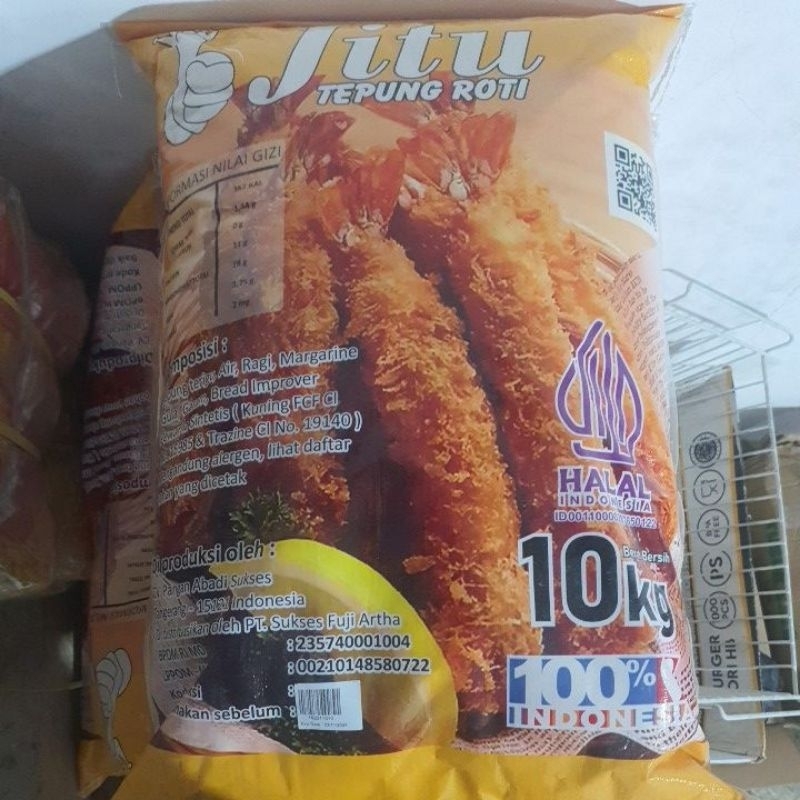 Jual Tepung Roti JITU 10kg | Shopee Indonesia
