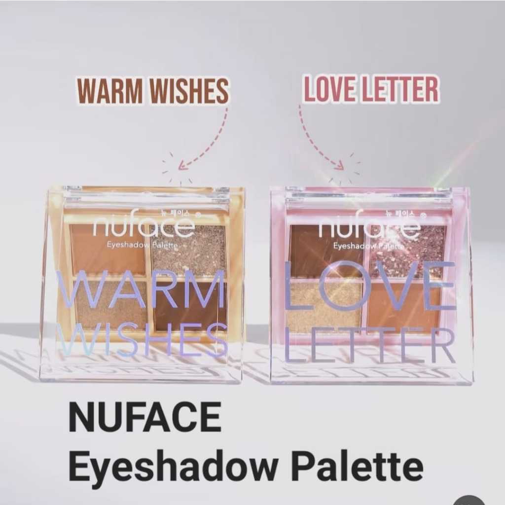 Jual NUFACE Eyeshadow Makeup Palette 4 Warna | Shopee Indonesia