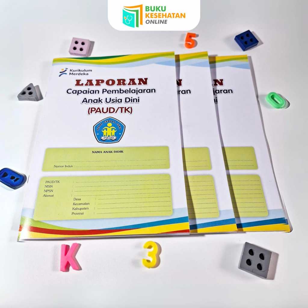 Jual RAPORT TK / PAUD KURIKULUM MERDEKA - Laporan Capaian Pembelajaran Anak Usia Dini (3 - 6 ...