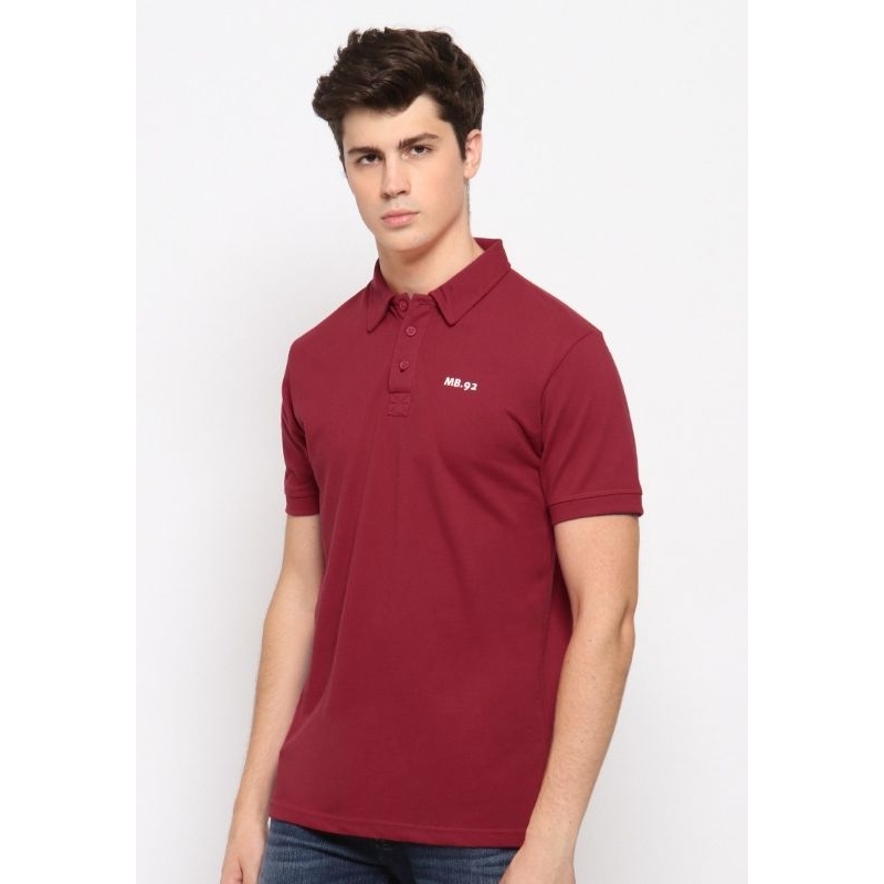 Jual MOVING BLUE MAROON POLOS | Shopee Indonesia