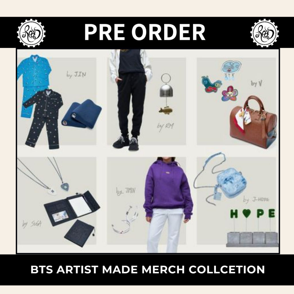 Jual BTS Artist Made Collection OFFICIAL MD (JK Mood Lamp/V Mute Boston ...