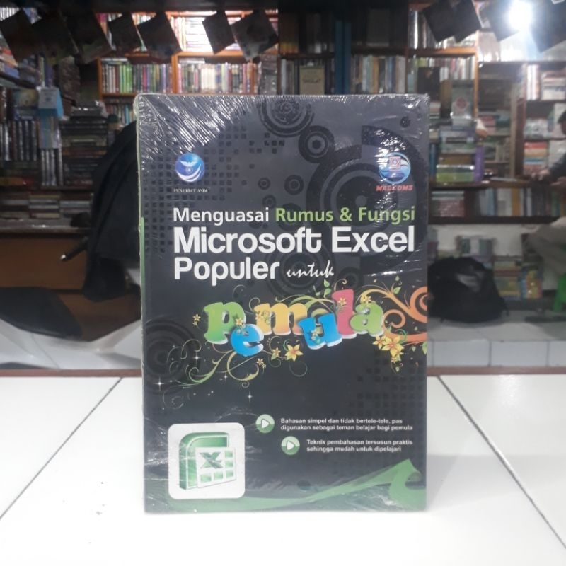Jual Andi Buku Menguasai Rumus Dan Fungsi Microsoft Excel Populer Untuk Pemula Madcoms 