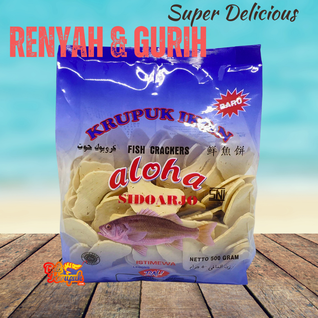 Jual Aloha Kerupuk Ikan Tenggiri Istimewa 500g | Shopee Indonesia