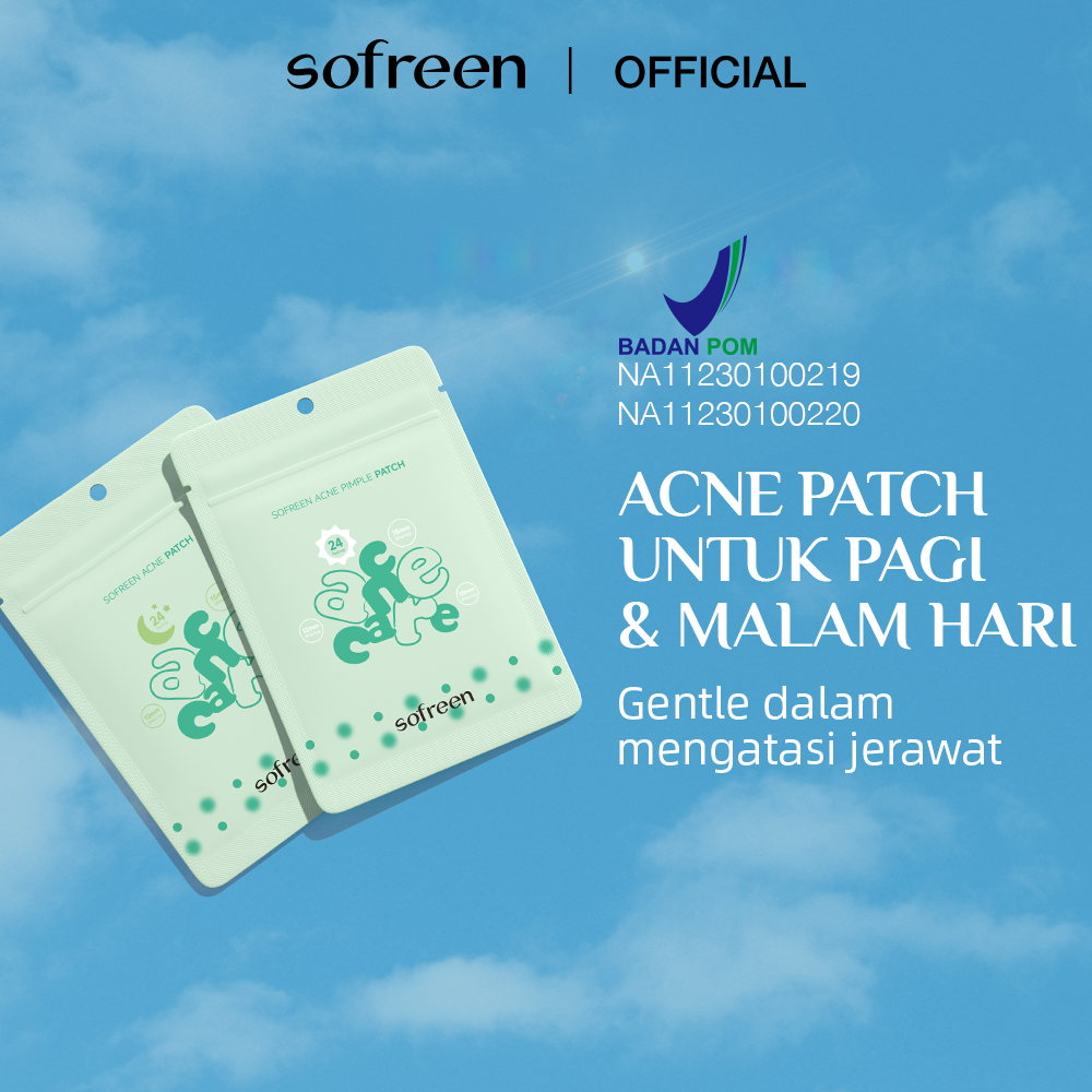 Jual Sofreen Day & Night Acne Patch Dual Sticker Jerawat (24 Sticker ...