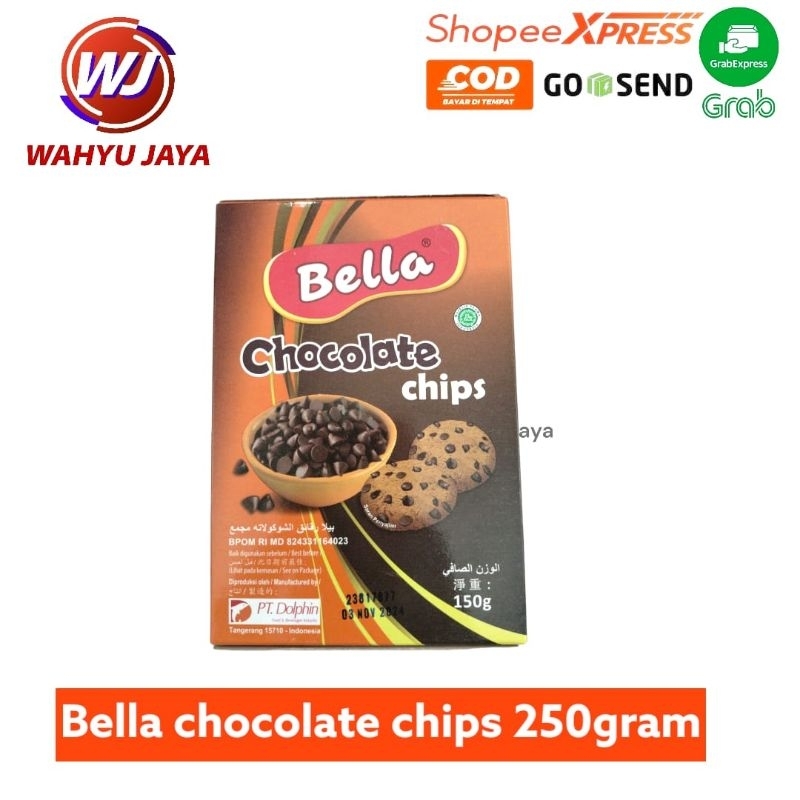 Jual bella chocolate chips 150 gram | Shopee Indonesia